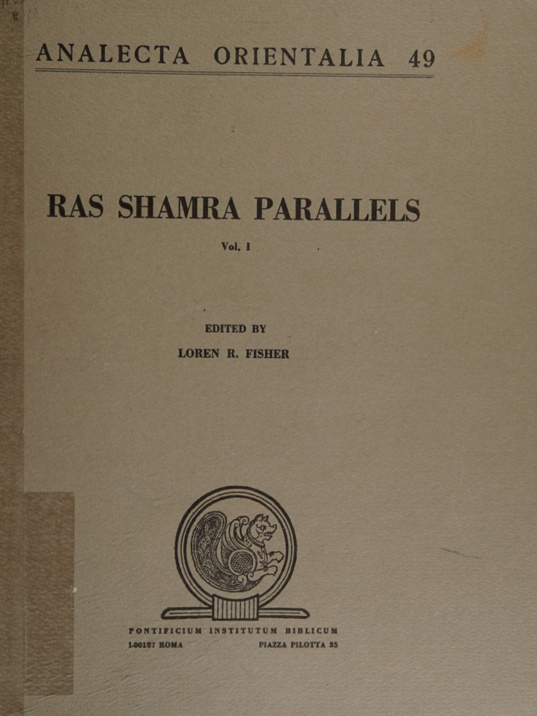 Ugaritic and Hebrew Textual Parallels | PDF | Bible | Exegesis