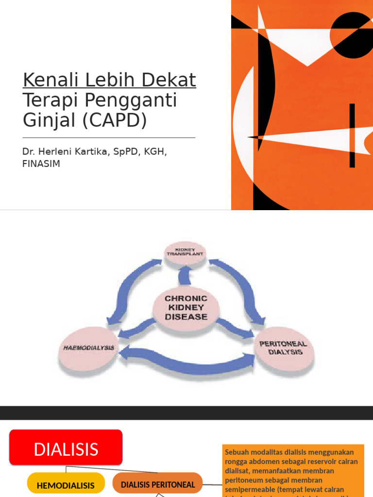 Terapi Pengganti Ginjal (CAPD)_dr. herlenipptx | PDF