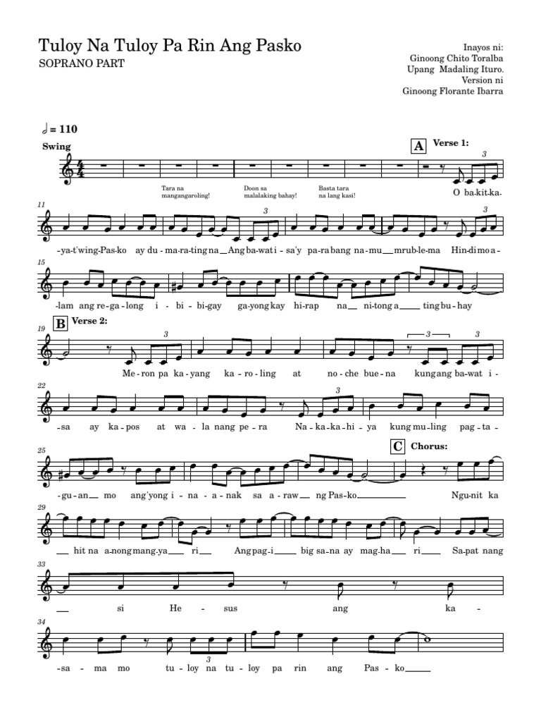 Soprano Part | PDF