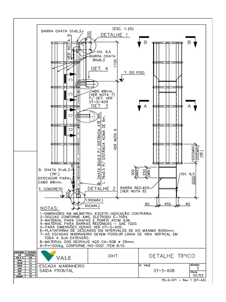 DT-S-608 Escada Marinheiro VALE 1-1 | PDF