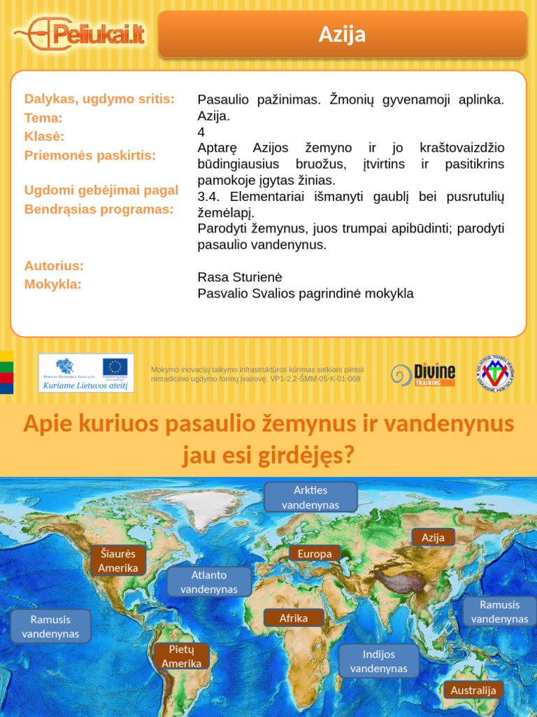 Azija 4kl Rasa-Sturiene | PDF