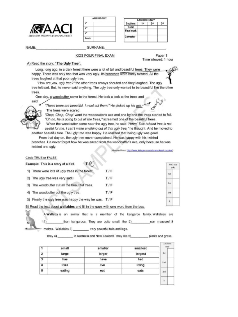 KIDS 4 - Exam 3a | PDF