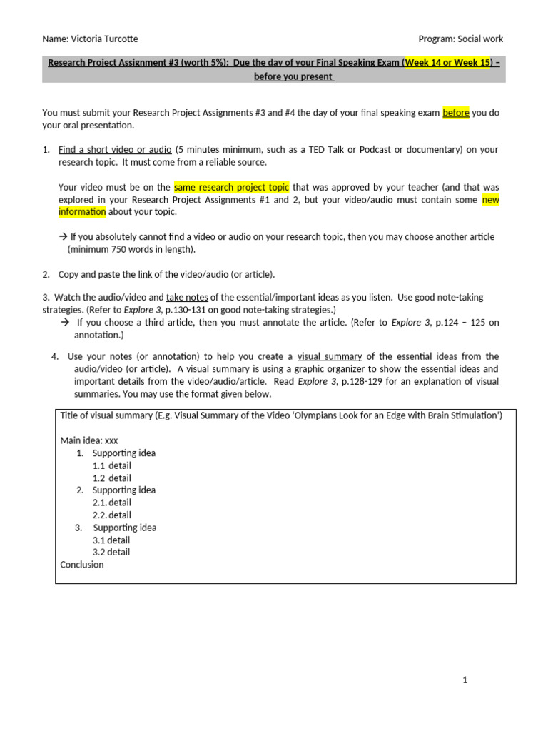 Research Project Assignments 3 and 4 | PDF | Major Depressive Disorder ...