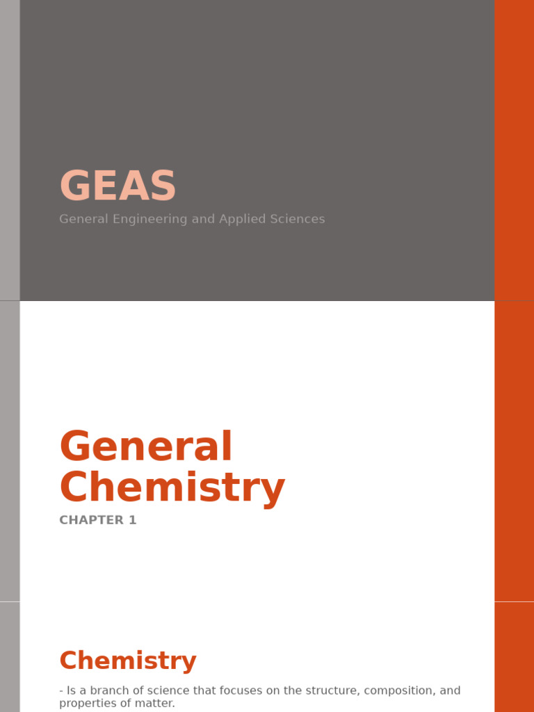 GEAS Review | PDF | Atoms | Atomic Orbital