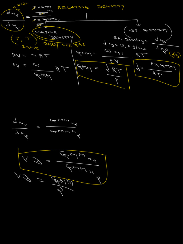 Relative Density,Ex-1.34, Ex1.24, Que-7 From Dpp | PDF