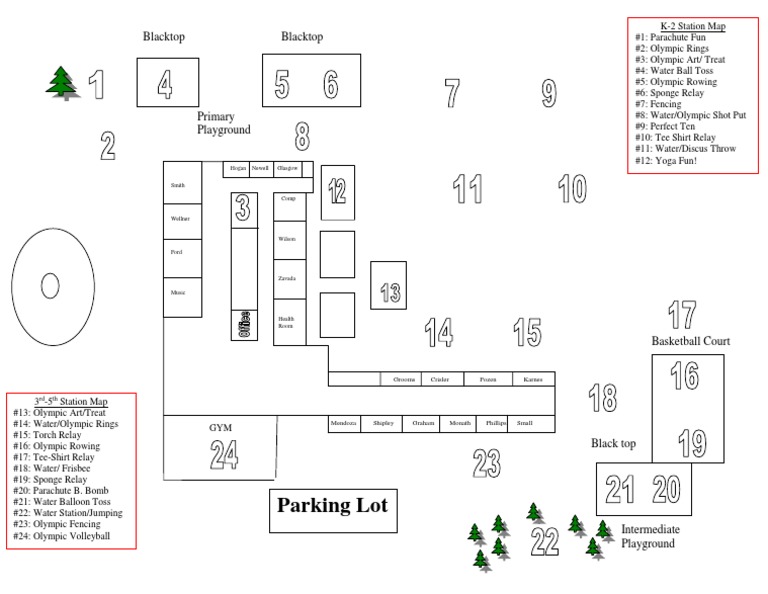 Field Day Activity Map | PDF | Art