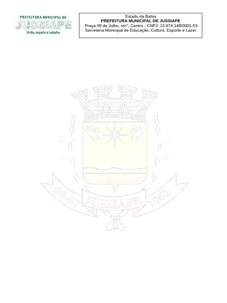 Folha Timbrada Educação | PDF