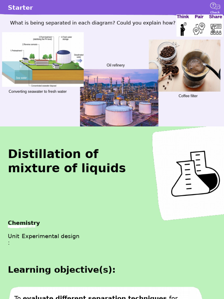 Separation Techniques in Chemistry | PDF | Distillation | Liquids