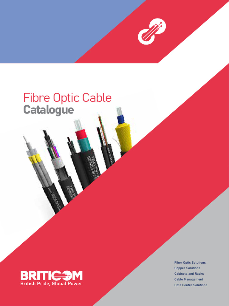 Briticom Catalogue FO Cable | PDF | Optical Fiber | Electrical Equipment