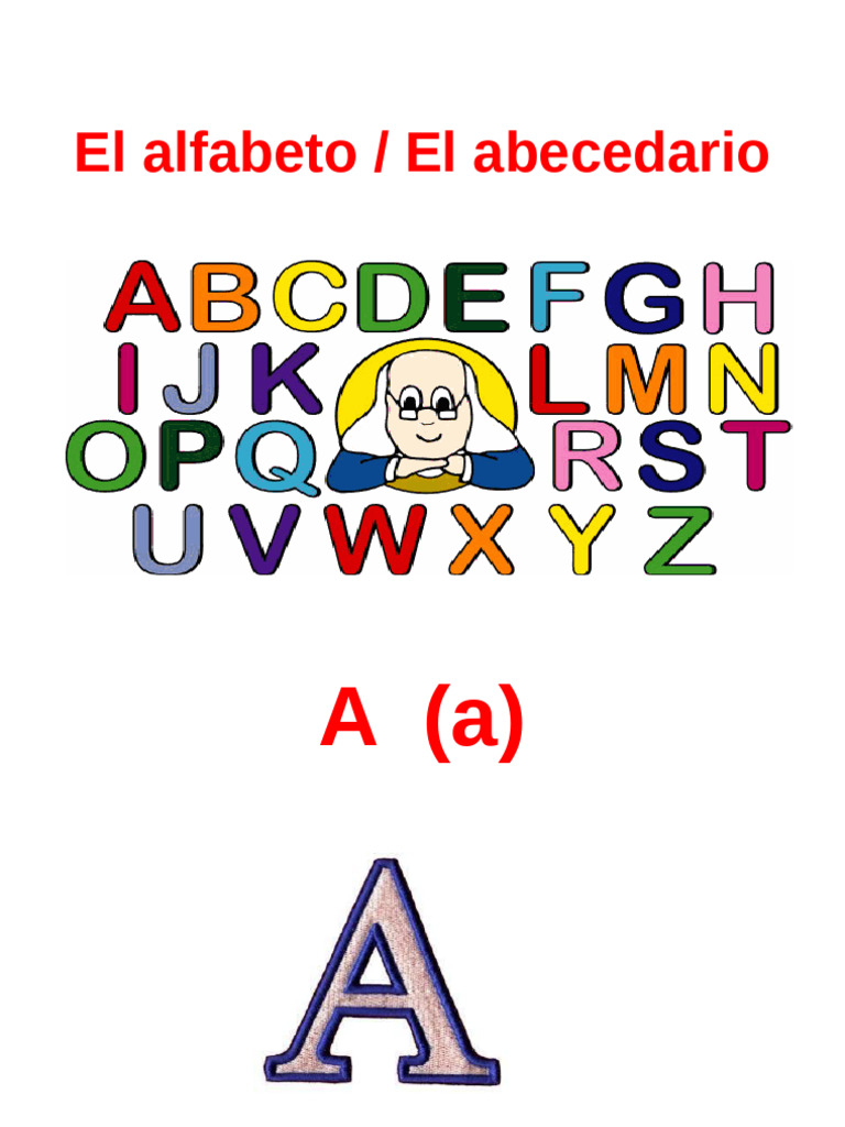 Alfabeto español: letras y pronunciación | PDF