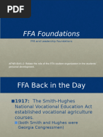 Official FFA Opening and Closing Ceremonies Script | PDF | Pledge Of ...