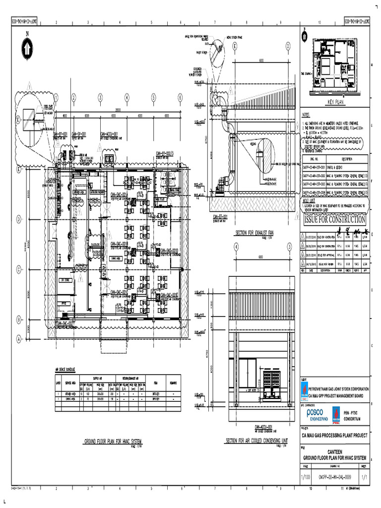 CMGPP-DD-HV-DAL-0009 - Ground Floor Plan For HVAC System (Canteen ...