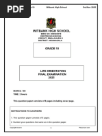 g10 Maths Lit Paper 2 Nov 2025 Memo | PDF | Area | Elementary Mathematics