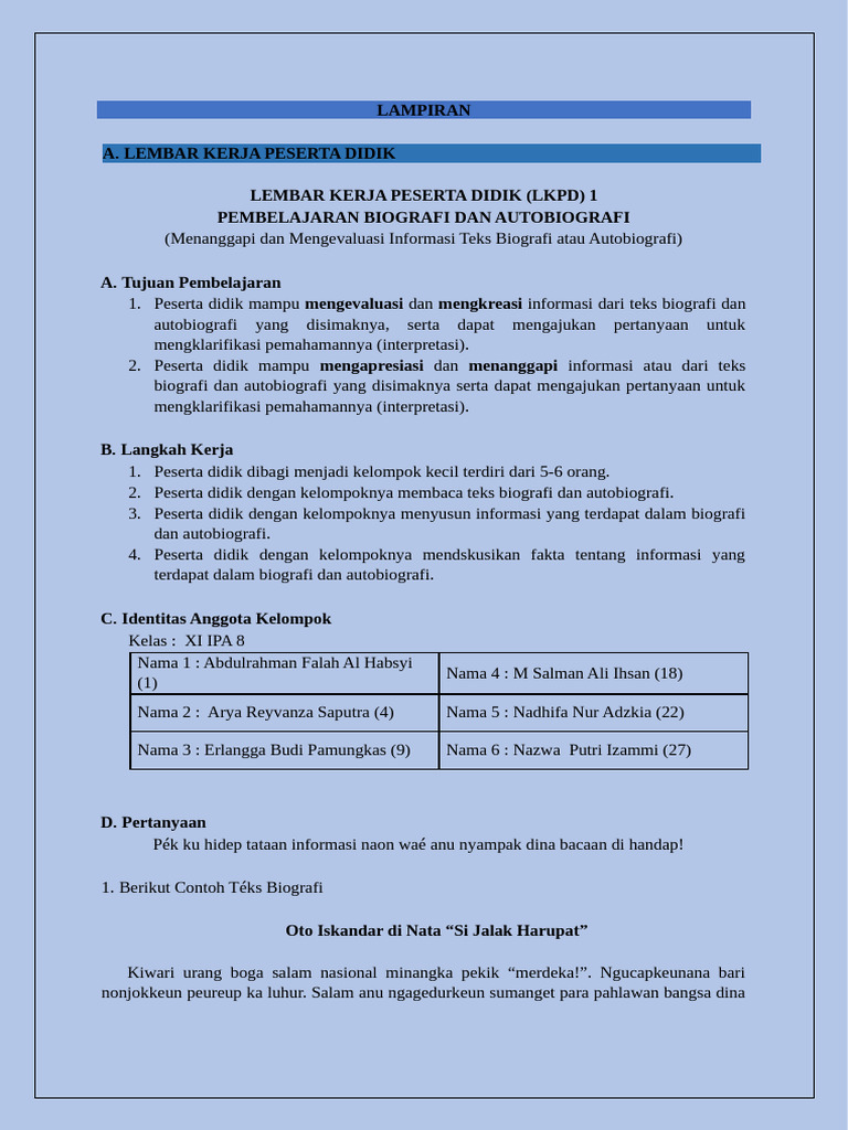 Pancen Biografi Jeung Otobiografi Ipa 7 Pdf