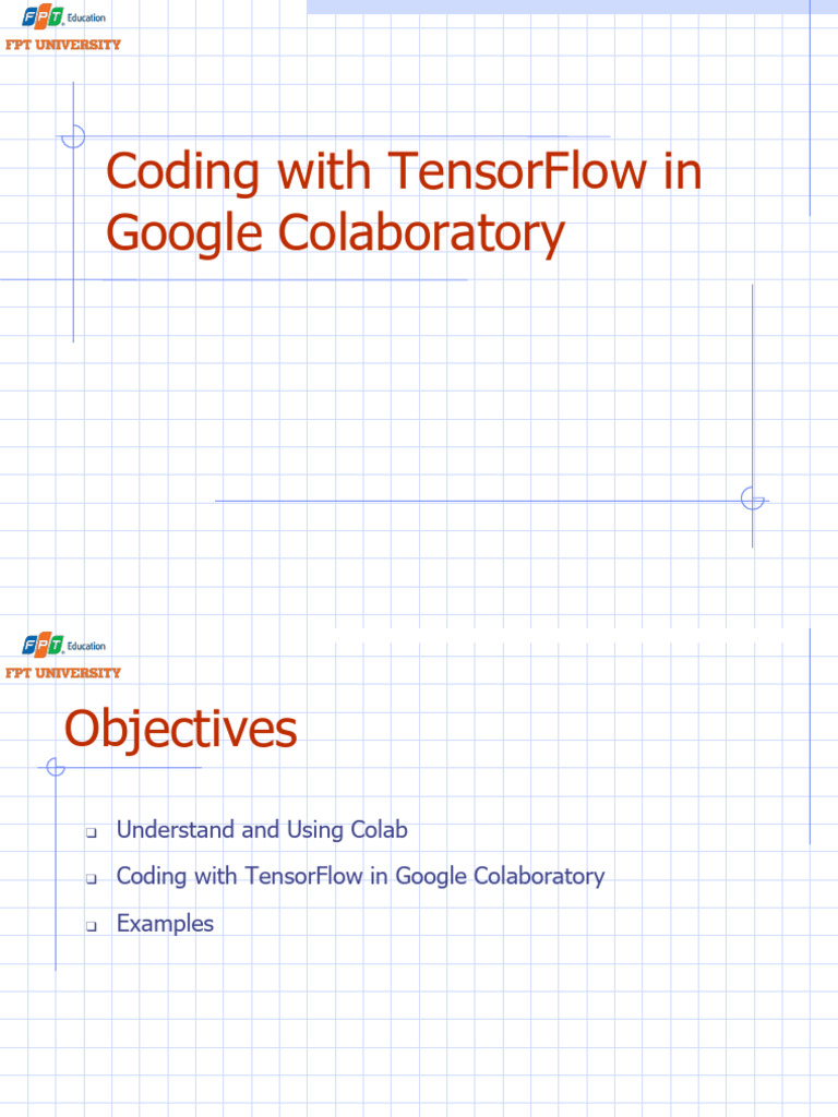 TensorFlow Coding in Google Colab | PDF | Artificial Intelligence ...