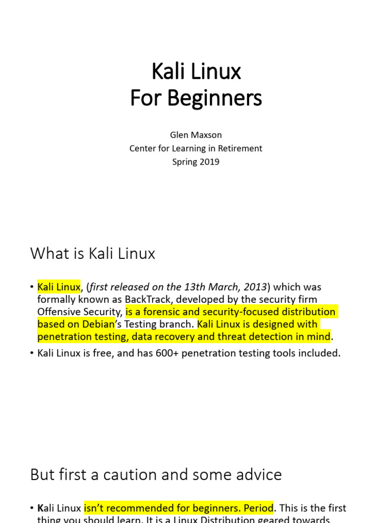 Kali Linux | PDF | Password | Domain Name System