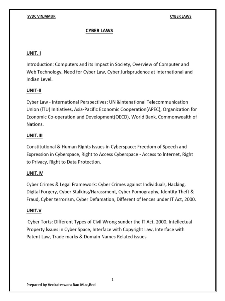 Understanding Cyber Laws and Impact | PDF | Cybercrime | Patent