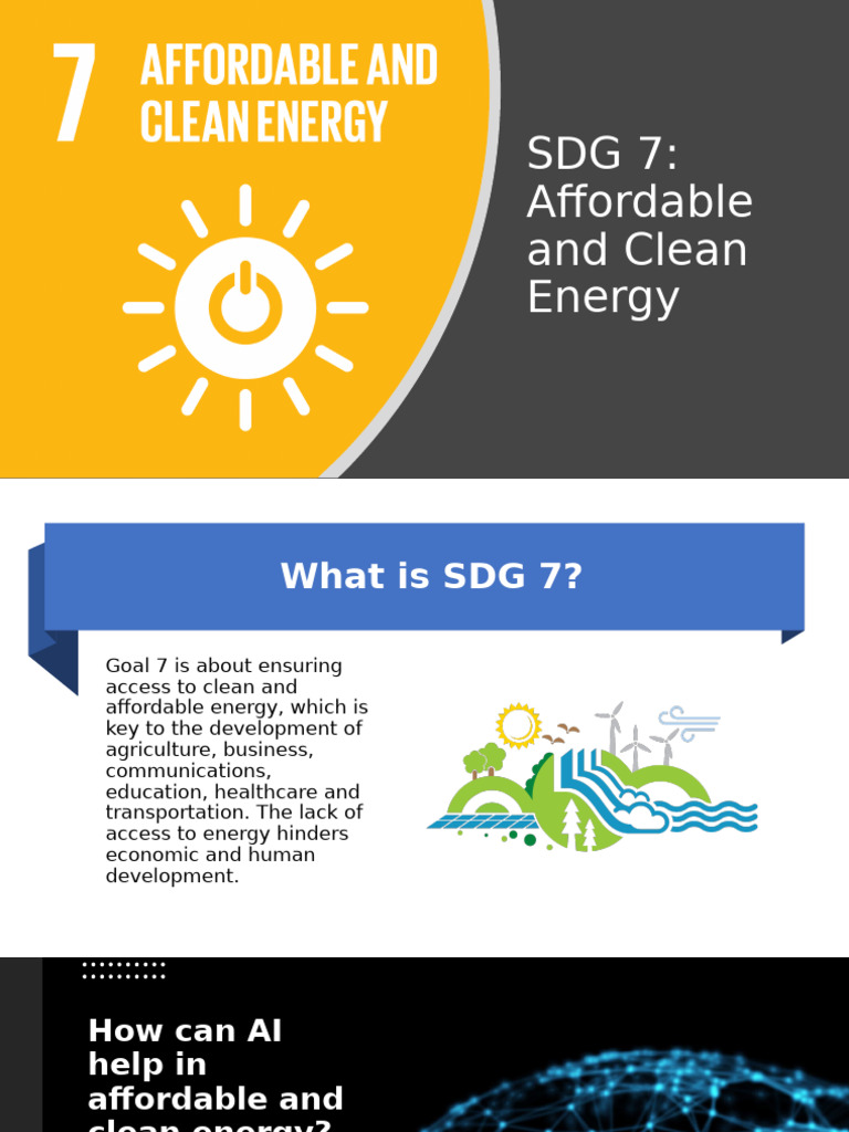 SDG 7 | PDF