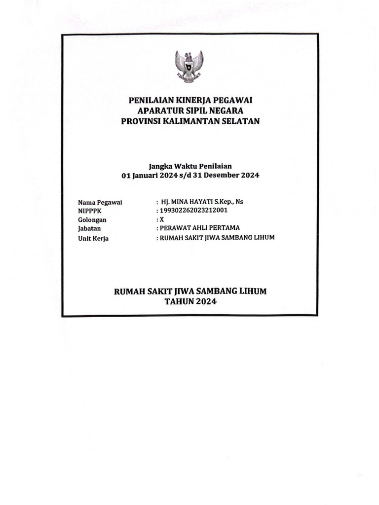 SKP 2024 SDH Di TTD | PDF