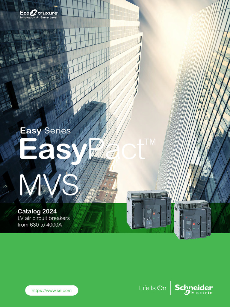EasyPact MVS Circuit Breakers Catalog 2024 | PDF | Electricity | Power ...
