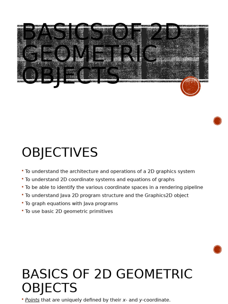Lect02 (Basic Primitives) | PDF | 2 D Computer Graphics | Line (Geometry)