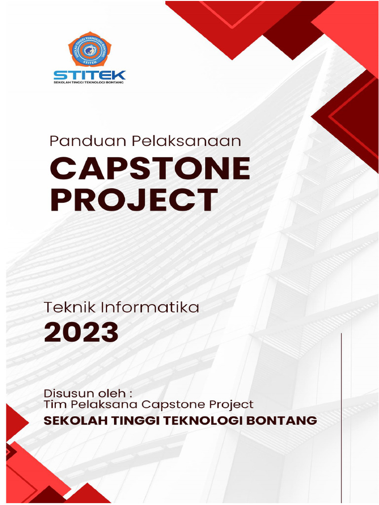 Panduan Capstone Project 2023 Ver-01 | PDF