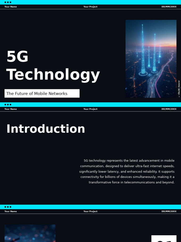 5G Technology | PDF | 4 G | Information Technology