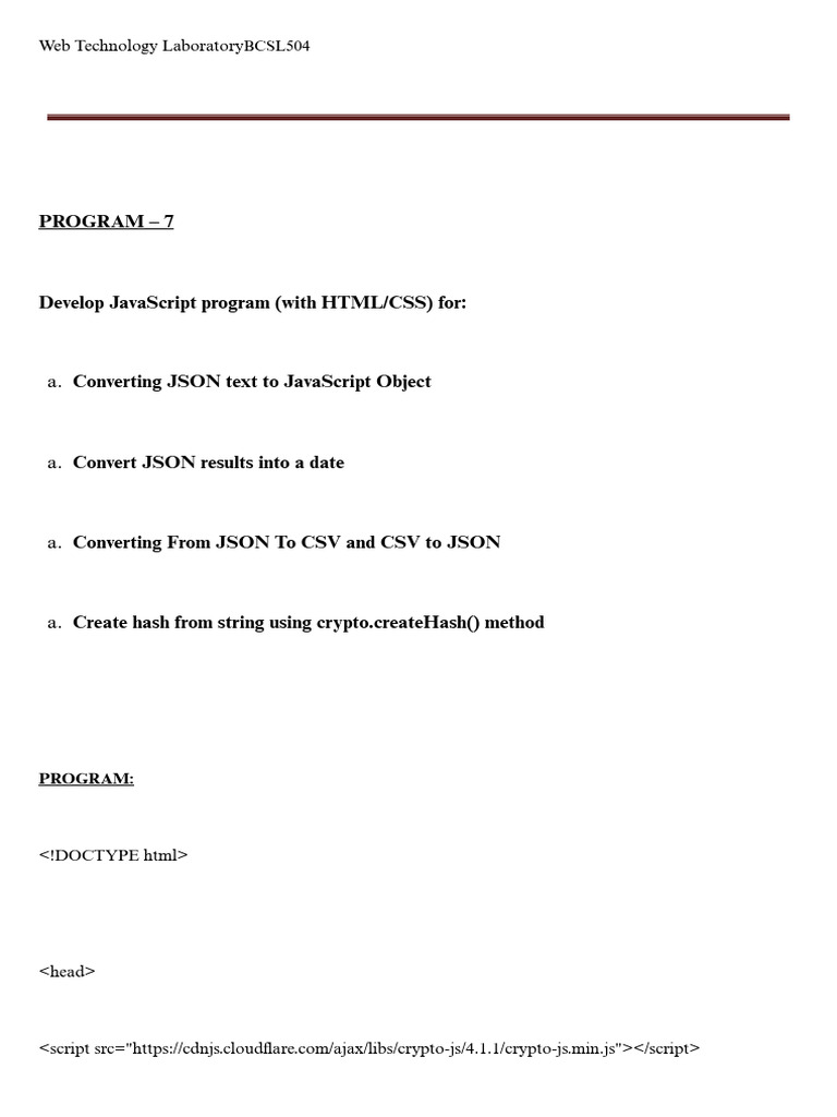 web LAB MANNUAL-1.docx_20241226_163134_0000 | PDF | Json | Java Script
