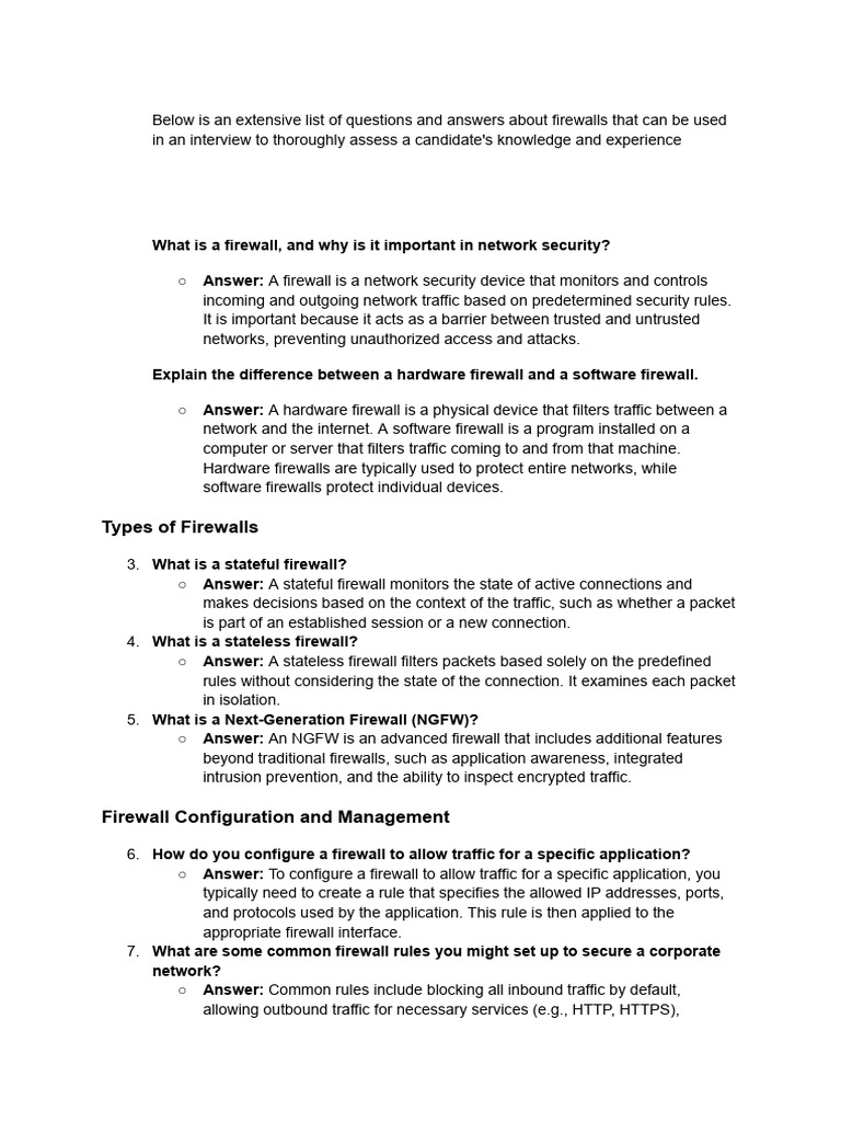 Types of Firewalls | PDF | Proxy Server | Transmission Control Protocol