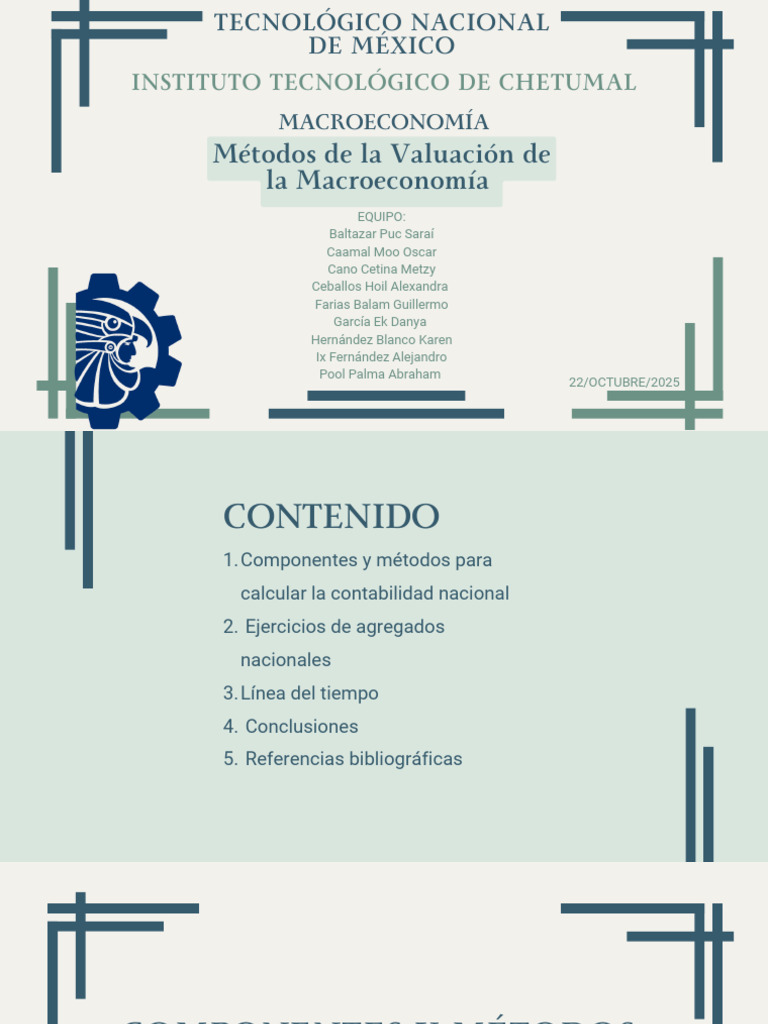 Actividad de Aprendizaje AA U3 - Equipo 3 PDF | PDF | Producto Interno Bruto | Beneficio (economía)