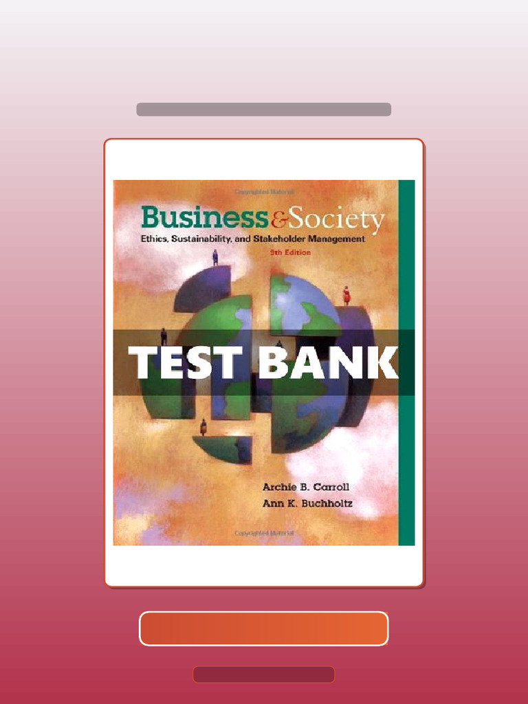 Ultimate Bundle Business and Society Ethics Sustainability and ...