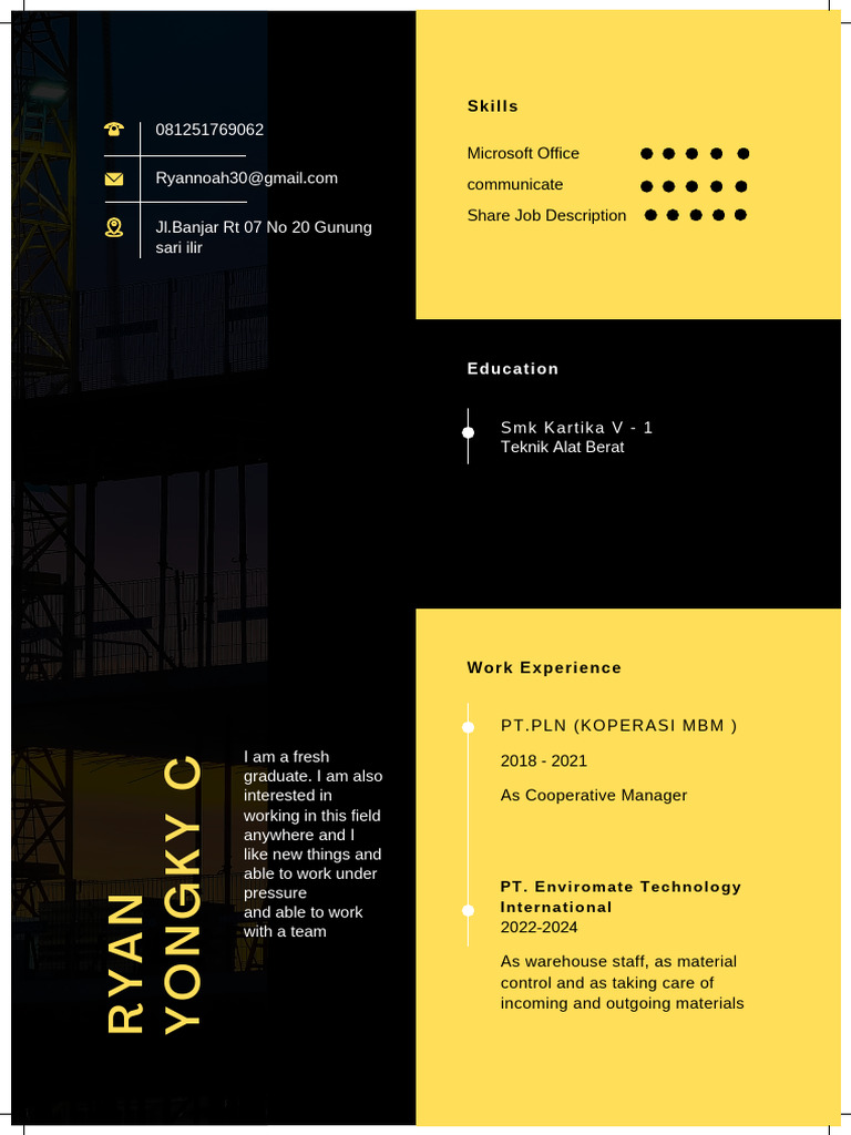 CV Ryan 2 | PDF