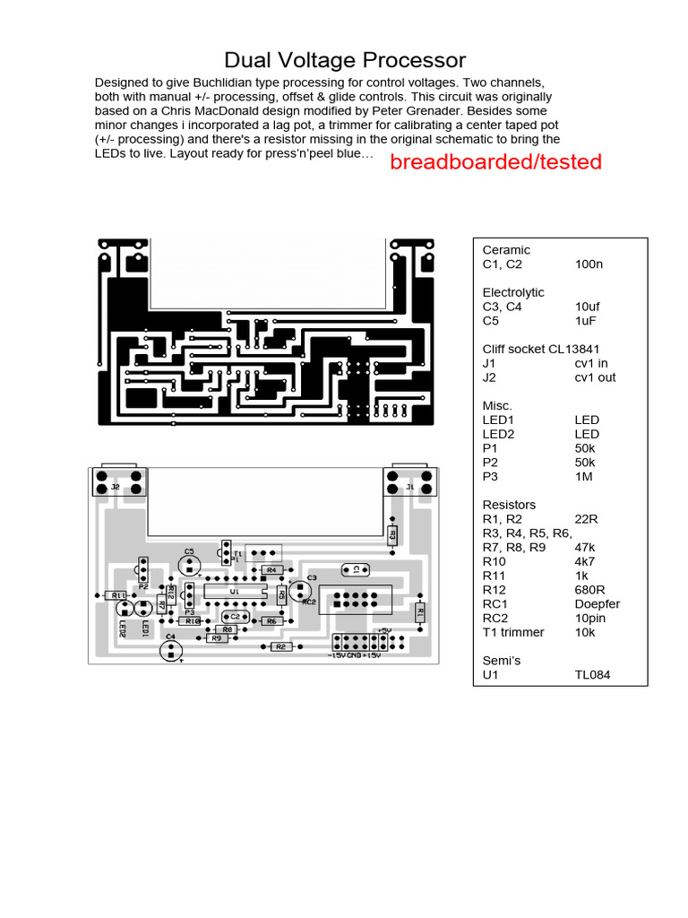 Dual Voltage Processor | PDF | Electrical Engineering | Electricity