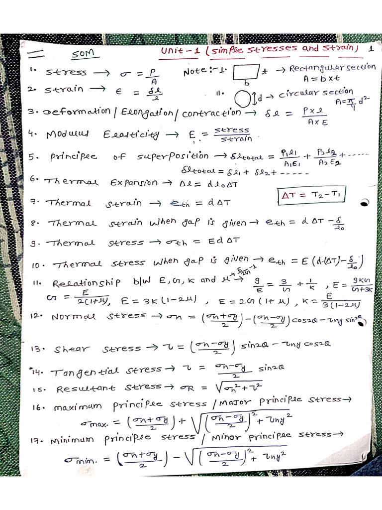 Som Formula All Units 15 Aug 2025 12-33 | PDF
