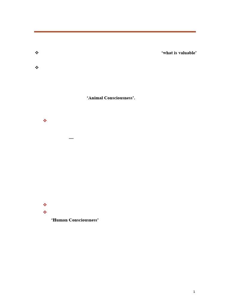 UHV UNIT-1 | PDF | Happiness | Consciousness