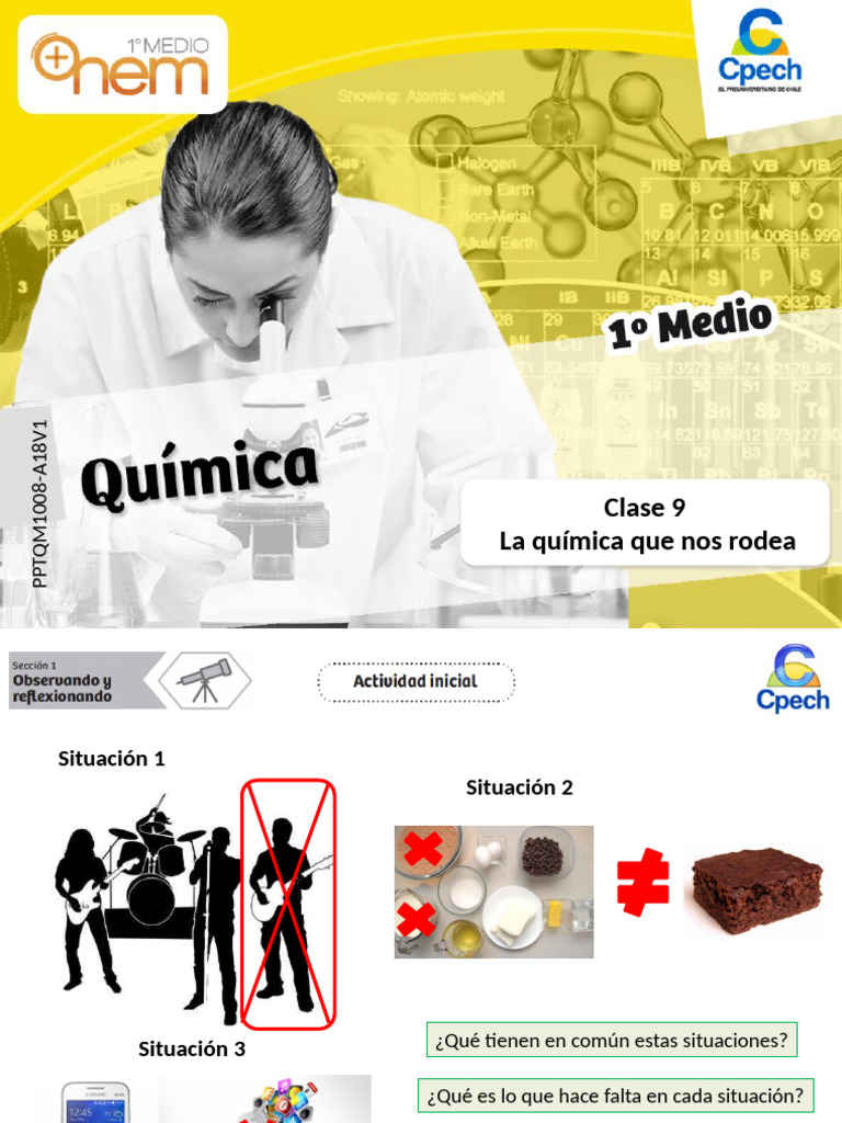 PPT La química que nos rodea | PDF