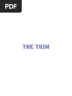 Ship Trim and Draft Calculation Guide | PDF | Shipbuilding | Watercraft