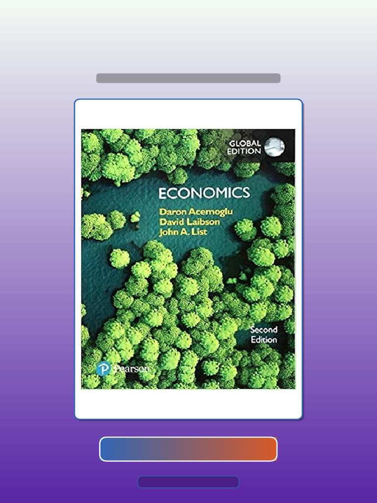 Answers For Economics Global Edition 2nd Edition by Daron Acemoglu | PDF | Multiple Choice