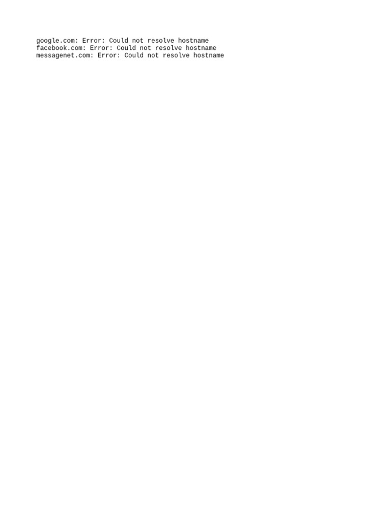 Sip Server Test Results Specific | PDF