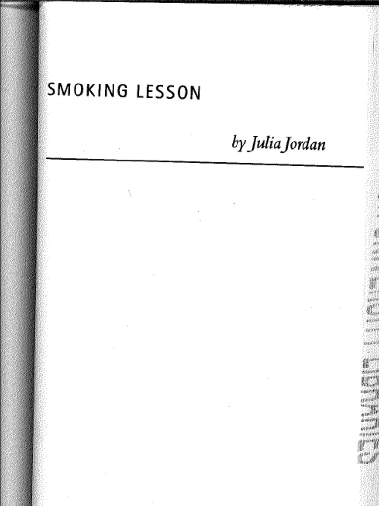 Smoking Lessons | PDF