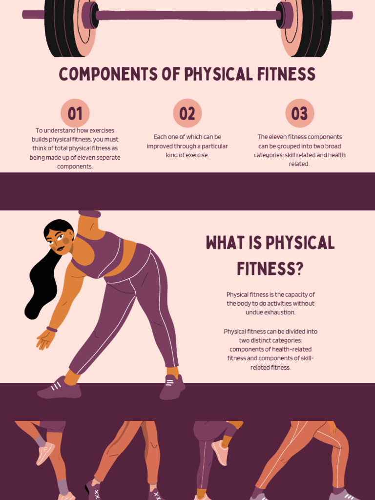 Components of Physical Fitness | PDF | Physical Fitness | Flexibility ...
