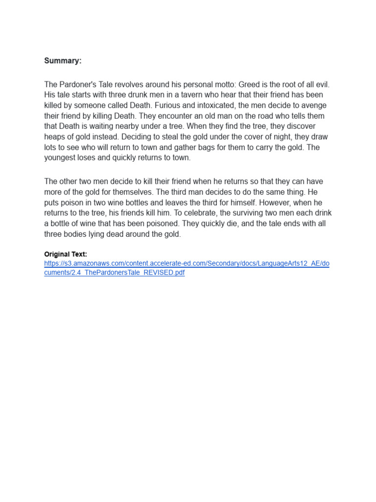 Canterbury Tales | PDF