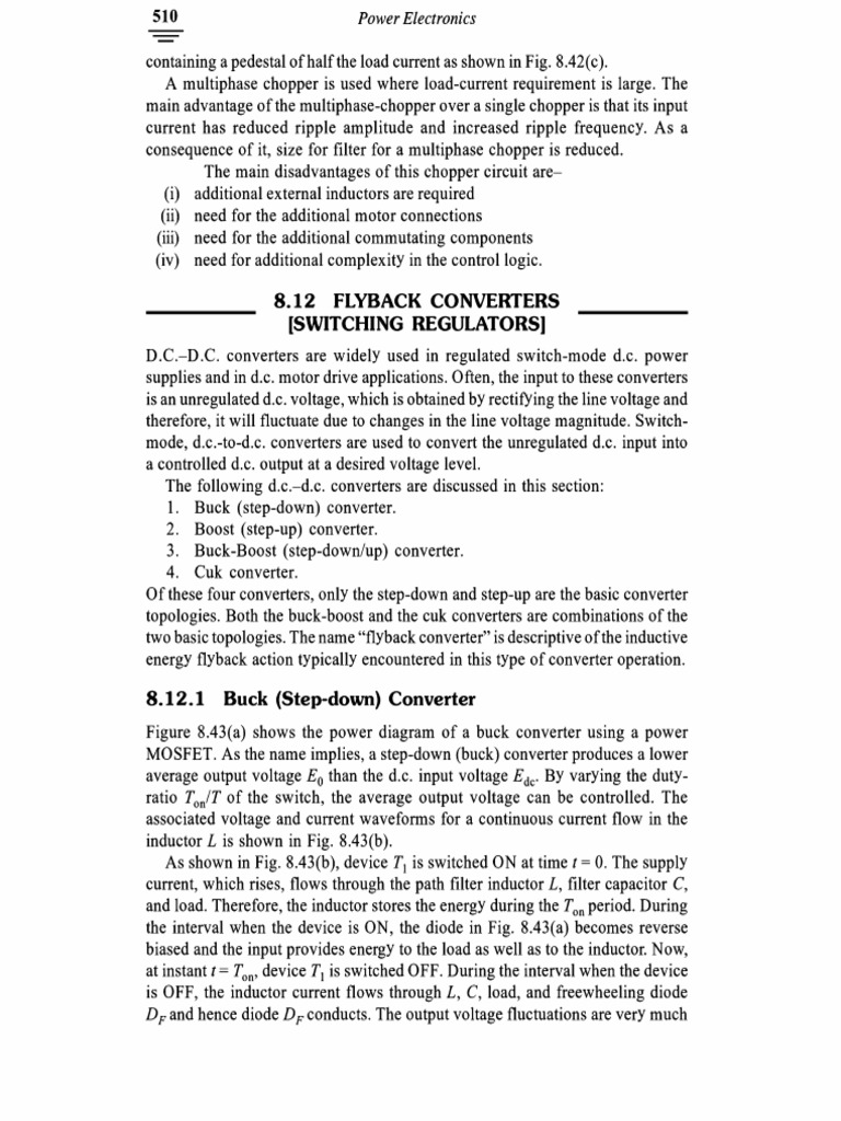 Unit-3 DC-DC Converters | PDF