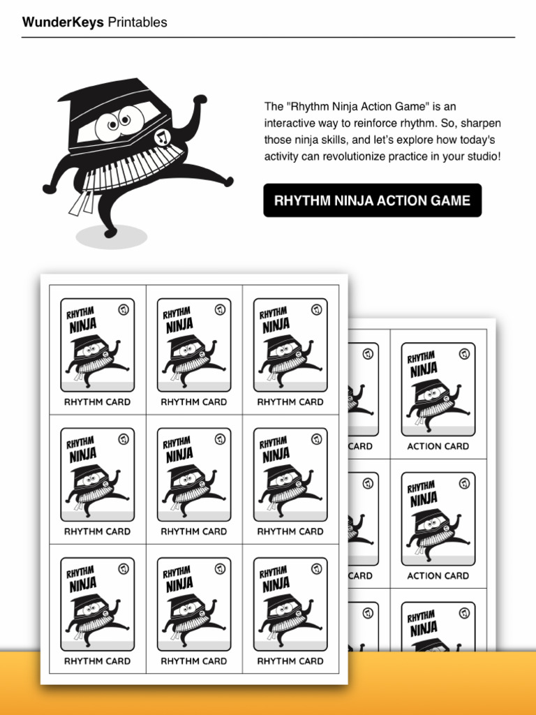 Rhythm Ninja Action Game | PDF