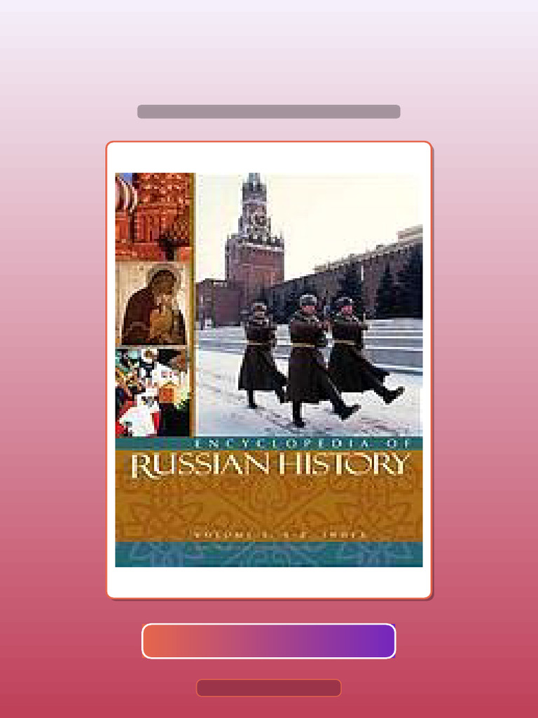 Answers for Encyclopedia of Russian History Vol 1 | PDF | Multiple Choice