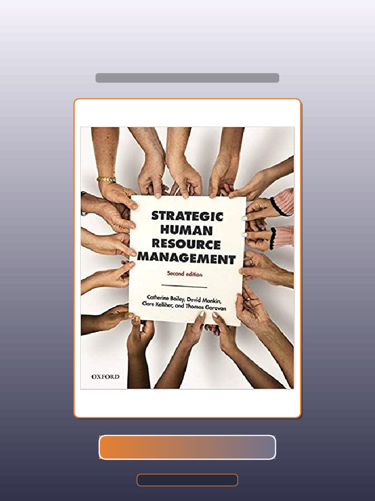 Ultimate Bundle Strategic Human Resource Management 2nd Edition by ...