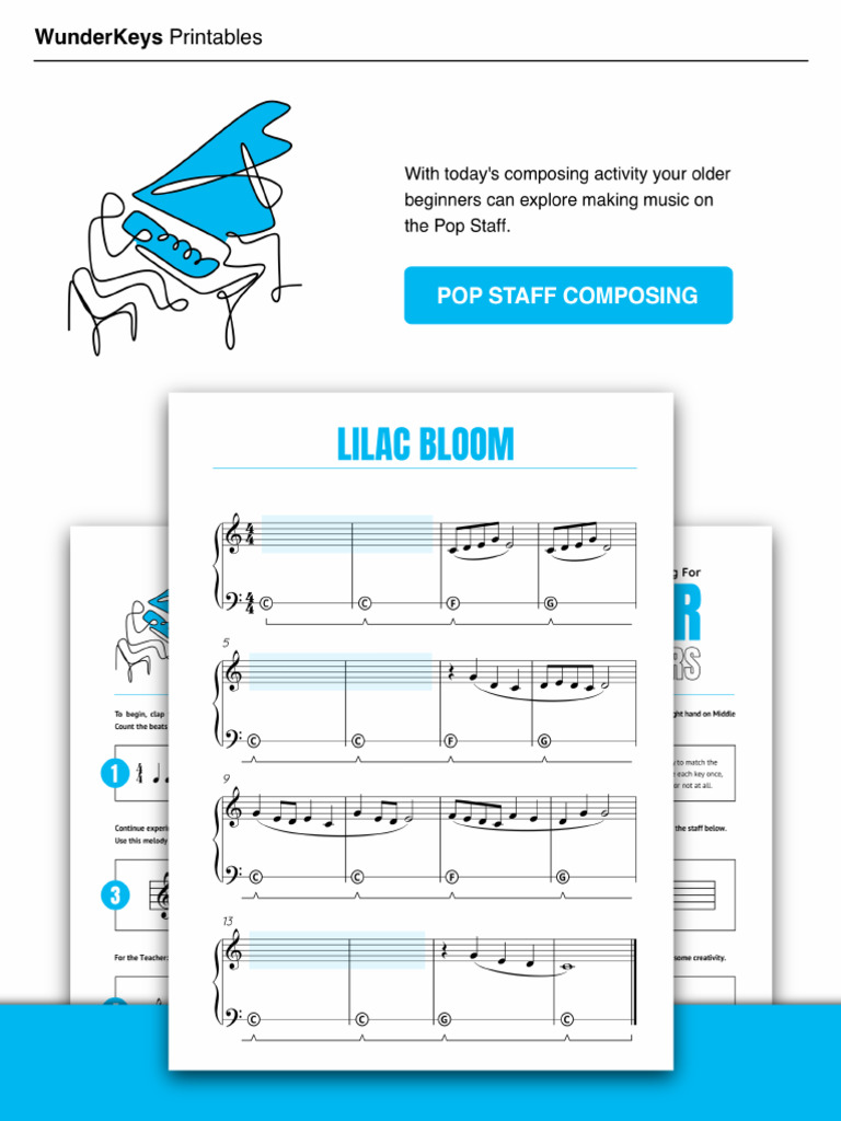 Pop Staff Composing Book Two | PDF