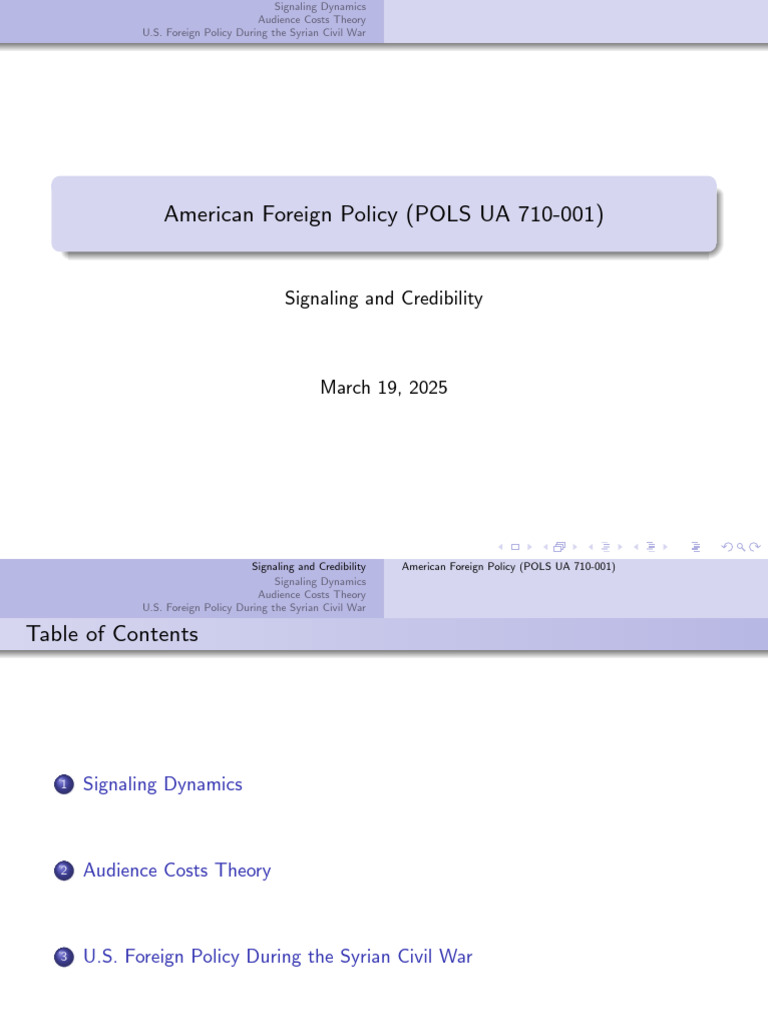 US Foreign Policy Complete Lecture Notes | PDF | Treaty On The Non ...