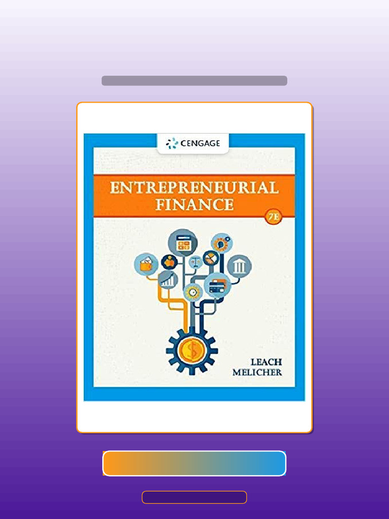Answers for Entrepreneurial Finance 7th Edition | PDF | Multiple Choice ...