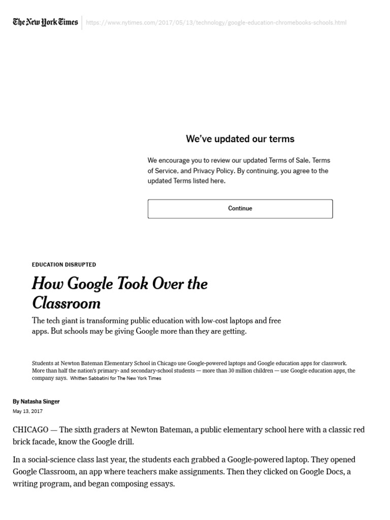 Google’s Dominance in Education Tech | PDF | Chromebook | Advertising